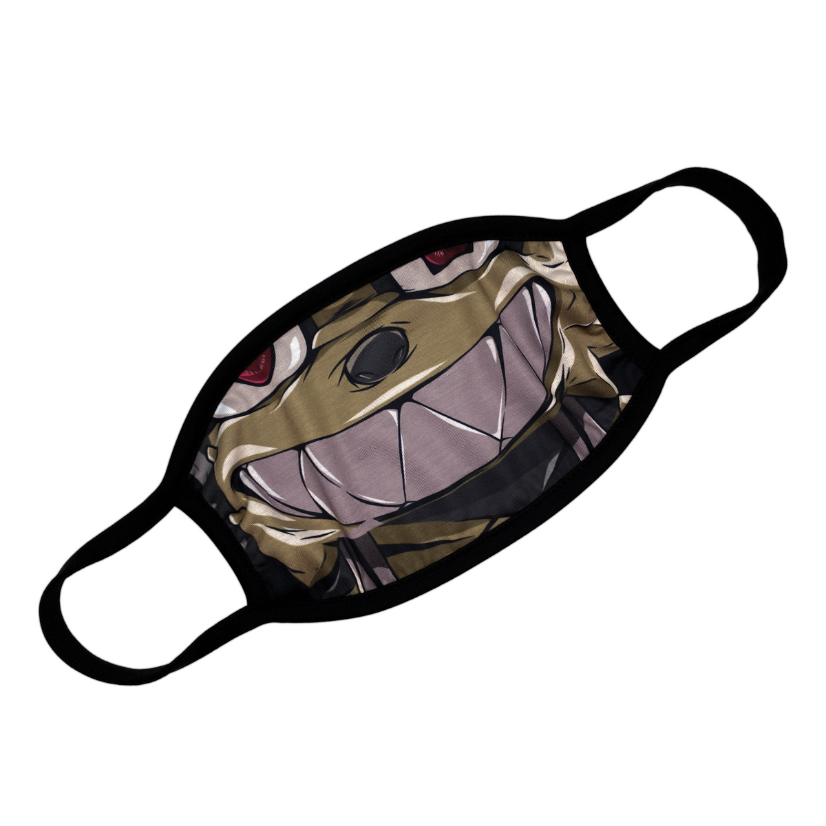 Animated Bear Face Mask - Black – OMAJU